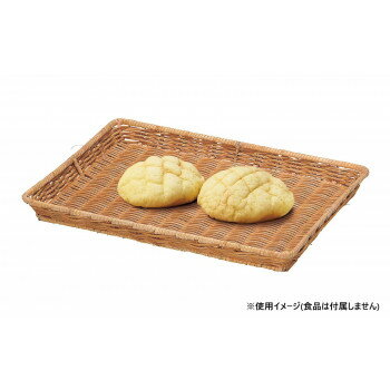 並べればパンがおいしそうに見える、ラタンの平型トレイです。サイズW40×D30×H3.5cm個装サイズ：4.6×40.4×31.1cm重量個装重量：412g素材・材質籐仕様カラー:ブラウン生産国中国おすすめ