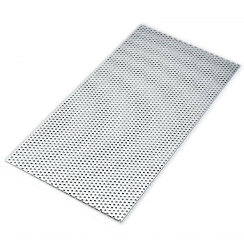 補修やDIYなどに適した金属素材です。サイズ約200×300mm個装サイズ：20×30×1cm重量約43g個装重量：43g素材・材質アルミ仕様穴径ピッチ(直径3×4P)JISH4000A1000系相当アルマイト寸法公差約±2.0ミリ生産国日...