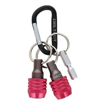 6.35mm六角シャンクの各種先端工具の保持に使えます。持ちやすく操作性が上がる本体形状とローレット仕上げにより、手袋などを装着したままでもビットの着脱がしやすいです。アルミ軽量仕様です。差し込むだけでオートロック、簡単装着できます。※外す...