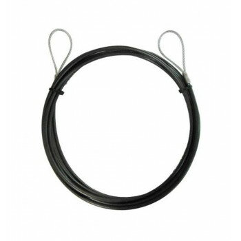 すぐに使える両アイ加工で、幅広いジョイント金具に適応しています。サイズロープ径:2.4mm、被覆外径:4mm、ロープ長さ:3m個装サイズ：29×17×1.2cm重量約110g個装重量：125g素材・材質ワイヤー:スチール仕様ワイヤー構造:7...