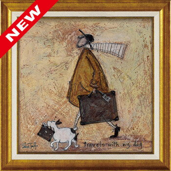 絵と額がセットになった商品です。作家:サムトフト(イギリス女性作家)スイートピー色のウサギ・犬と共に仕事と生活をブライントンで過ごしている。技術学校を卒業後、アートを学びたいと思い、2003年リバプールの美術学校でたくさんの感性を磨いた。ギ...