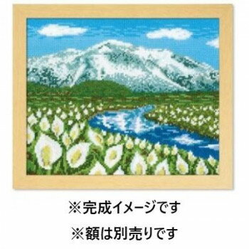 四季が織りなす日本の美しい風景をお楽しみください。技法はクロスステッチ。額(W-41)は別売り。技術レベルは上級者向。※こちらはししゅうキットです。完成品ではありません。※写真の色等についてはご利用のパソコンの環境により若干現物と異なる場合...
