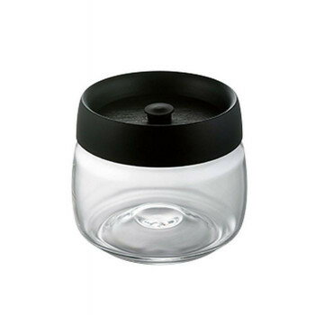 Sサイズのキャニスターです。サイズ11×11×9.5cm個装サイズ：11×11×9.5cm重量225g個装重量：225g素材・材質耐熱ガラス、ポリプロピレン、シリコーンゴム生産国中国キャニスター