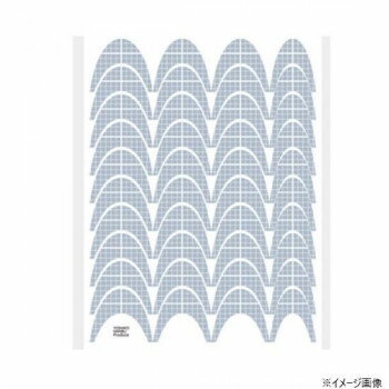 フレンチネイルが簡単に作れるガイドシールが、更にディープになってリニューアル。ロングネイルにも使えます。フレンチやハーフムーンをジェルやミラー、エアーブラシで簡単に作れます。こだわりのマス目がガイドになって貼りやすく、シールの幅、耐久性、厚...