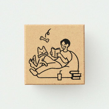 連続押しでつづき絵になるデザインです。サイズH18×W30×D30mm個装サイズ：6.2×6.2×2cm重量個装重量：18g生産国日本ダラダラ過ごした休日がちょっぴり楽しくなる手帳スタンプ