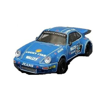 PARAGONのポルシェ911・3.0RSR1974Wally'sJeansLHD模型です。サイズ個装サイズ：5.5×12.0×4.5cm重量個装重量：100g素材・材質ダイキャスト他仕様スケール:1/64生産国中国ポルシェ911模型