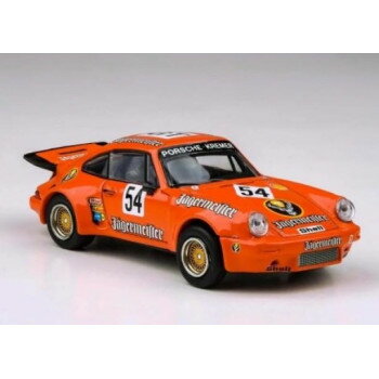 PARAGONのポルシェ911カレラRSR3.0・1974イエーガーマイスターLHD模型です。サイズ個装サイズ：5.5×12.0×4.5cm重量個装重量：100g素材・材質ダイキャスト他仕様スケール:1/64生産国中国ポルシェ911模型