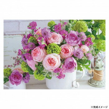 華やかなフラワージグソーパズルシリーズ!サイズ38×26cm個装サイズ：23×17×5cm重量個装重量：320g仕様ピース数:500スモールピースパネルNo.031(C)Yuri Tanabe / Sabrina生産国日本フラワージグソーパズル