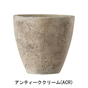 表面をアンティーク仕上げに施した植木鉢表面をアンティーク仕上げに施し、自然な風合いが魅力のテラコッタ鉢。ラフな質感がより植物をひきたてます。少し丸みのあるラウンドのエッグ型は深さもあり、植え込みでも、鉢カバーとしても使いやすいフォルムです。...