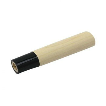シンプルデザイン出刃包丁用5寸の柄(135・150mm兼用)交換用部材です。手にしっくりなじむ天然木素材。【和包丁柄の交換についてのご注意】※包丁の中子(なかご)の傷み方や状態によって、交換出来ない場合があります。※製品の特性上、包丁の中子...