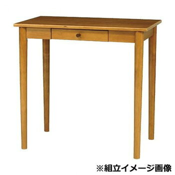 天然木を使用し、北欧風のシンプルで暖かみのある雰囲気を醸し出すデスク。省スペース設計でミニマムなお部屋にぴったりです。サイズW750×D450×H720mm、引出内寸:W290×D340×H50mm個装サイズ：18×82×49cm重量個装重...