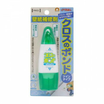 便利なツインキャップ式です。抜群の速乾性で手早くキレイにはれます。サイズ個装サイズ：15.6×7.6×2.9cm重量個装重量：48g生産国日本クロス・壁紙がはがれた時に!
