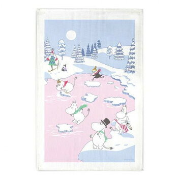 可愛いデザインのキッチンタオルです。サイズ約500×700mm個装サイズ：50.0×70.0×2.0cm重量個装重量：300g素材・材質綿、麻仕様(C)Moomin Characters TM生産国スウェーデン可愛いデザインのキッチンタオル