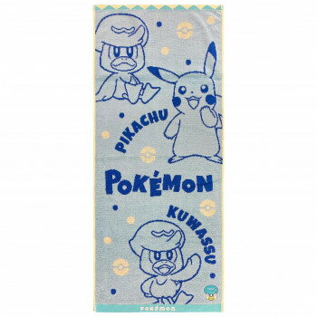 幅広い世代に親しまれているポケットモンスターのとってもかわいいタオルです。おうちでのご使用、お出かけ時のご使用に。スチームシャーリング仕様のため、吸水性はもちろん、柔らかくてとってもボリューミーな質感です。サイズ長さ80×幅34cm個装サイ...