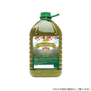 大容量5Lのオリーブオイルです。内容量4560g (5L)サイズ135×145×310mm個装サイズ：30×32×31cm重量個装重量：18890g仕様賞味期間：製造日より720日セット内容4個生産国ギリシャ業務用オリーブオイル