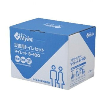 B5サイズの箱に100回分のマイレットを詰めました。マイレットは緊急災害用に開発した簡易トイレです。水を使わずに、既存のトイレ等で安心・安全にトイレ処理ができます。使い方は簡単。既存の便座に排便袋をかけ、排泄後に抗菌性凝固剤を振り掛けて固め...