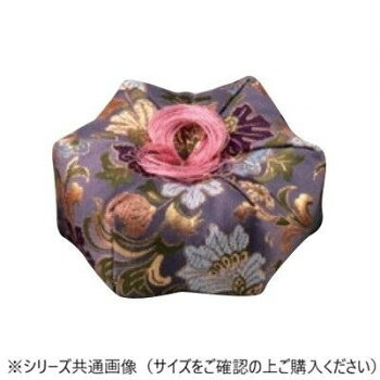 華やかで可愛らしい六角布団です。サイズ100×100×48mm個装サイズ：30.0×20.0×15.0cm重量47g個装重量：650g素材・材質本体:ポリエステル・レーヨン房:ナイロン生産国日本華やかで可愛らしい六角布団