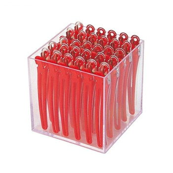 カールクリップです。サイズ102mm個装サイズ：12×11×11cm重量個装重量：340g仕様色:レッド生産国中国強度に優れたカールクリップ