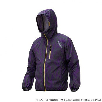 耐久撥水の防風ストレッチウインドブレーカーです。50回の洗濯試験をクリアした耐久撥水生地を採用しています。体にフィットしながらも動きやすいストレッチ生地を採用しています。左胸部分に夜間や暗い場所での安全確保する反射ロゴマークを配置しています...
