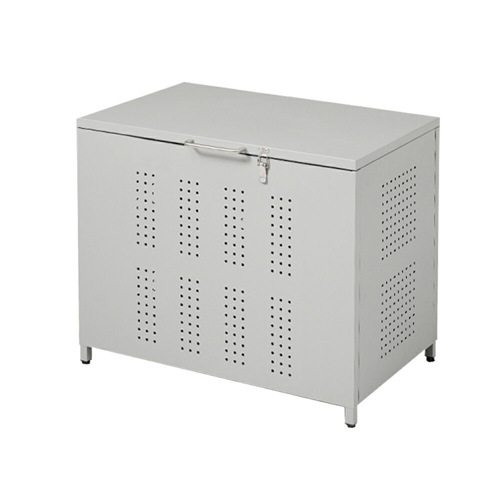 【本体サイズ・容量】 サイズ：約長さ63×幅45×高さ62cm 重量：約12.3kg 45Lゴミ袋を3〜4袋収納可能。組立品です。 【高耐久ガルバリウム鋼板】 耐久性に優れたガルバリウム鋼板を使用。 表面は防錆塗装でサビに強く、プラスチック...