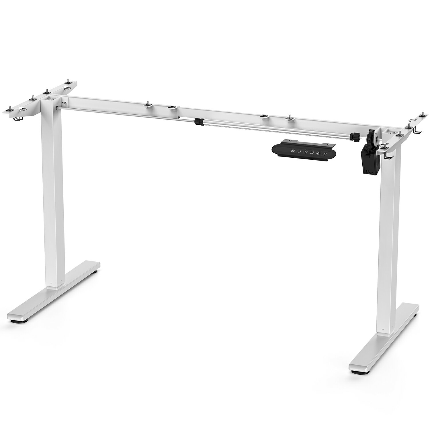 Product Features 【機能性を追求したミニマルデザイン】 無駄を省いたすっきりとした佇まいで、空間に自然に溶け込みながら、静かな存在感を放ちます。 ※本商品は電動昇降デスクフレームのみです。天板は付属しておりません。 【高性能...