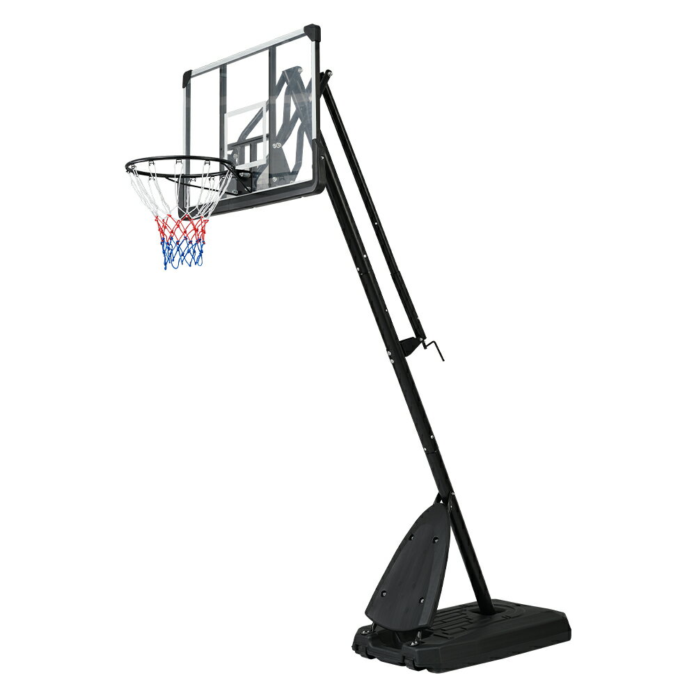 Product Features 【幅広い高さ調節可能】230～305cmまで調節可能で、ミニバスから公式試合まで幅広く対応。ハンドルを回すだけの無段階調節なので、女性や子供でも楽に高さを変えられます。 【高強度バックボード&シンプルなデザ...