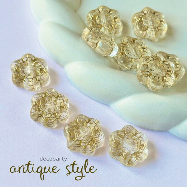 サイズ：縦約19mm 写真をご参照ください。 カラー：クリア ゴールド 注意事項： モニターの環境や撮影時の天候の違いにより、実際の色と異なる場合がございます。 ひとつひとつ手作業での生産により発生する、傷、バリなどがある場合がございます。...