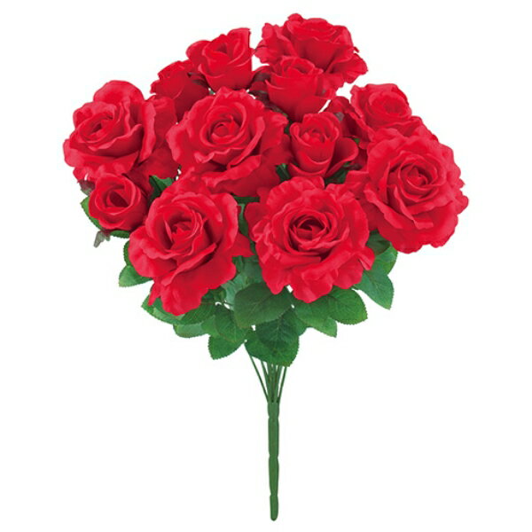 全長45cm 花径4から11cm リーフ5から6cm 主な素材：ポリエステル愛と美の象徴とされるバラ！とても華やかな商品です。おすすめです♪