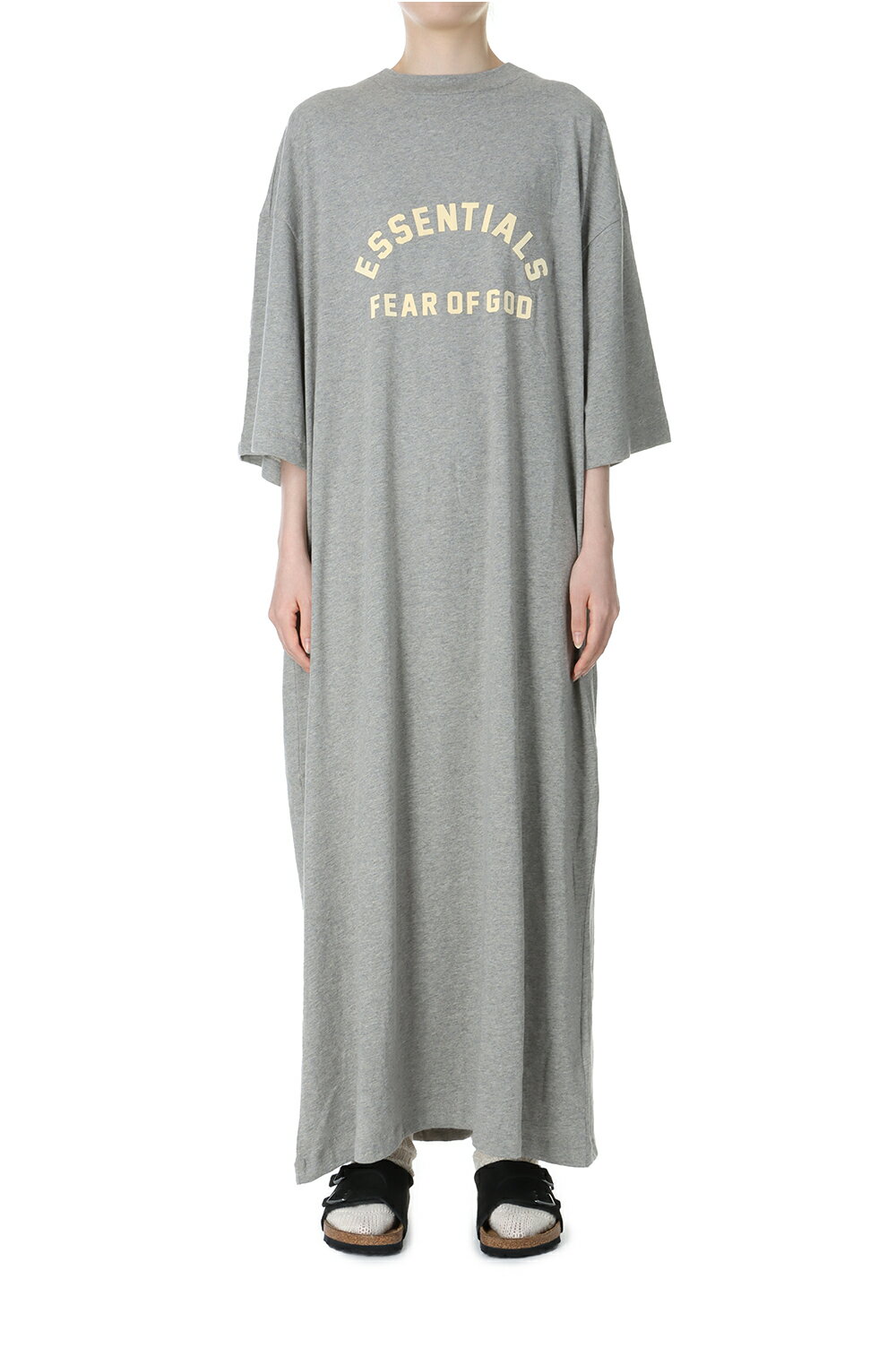 着用者:身長171cm 着用サイズ:M サイズ表　サイズ身幅着丈肩幅袖丈XS－－－－S63cm129cm60cm31cmM64cm132cm62cm32cmL－－－－商品情報商品名3/4 Sleeve Dress -DARK HEATHER...