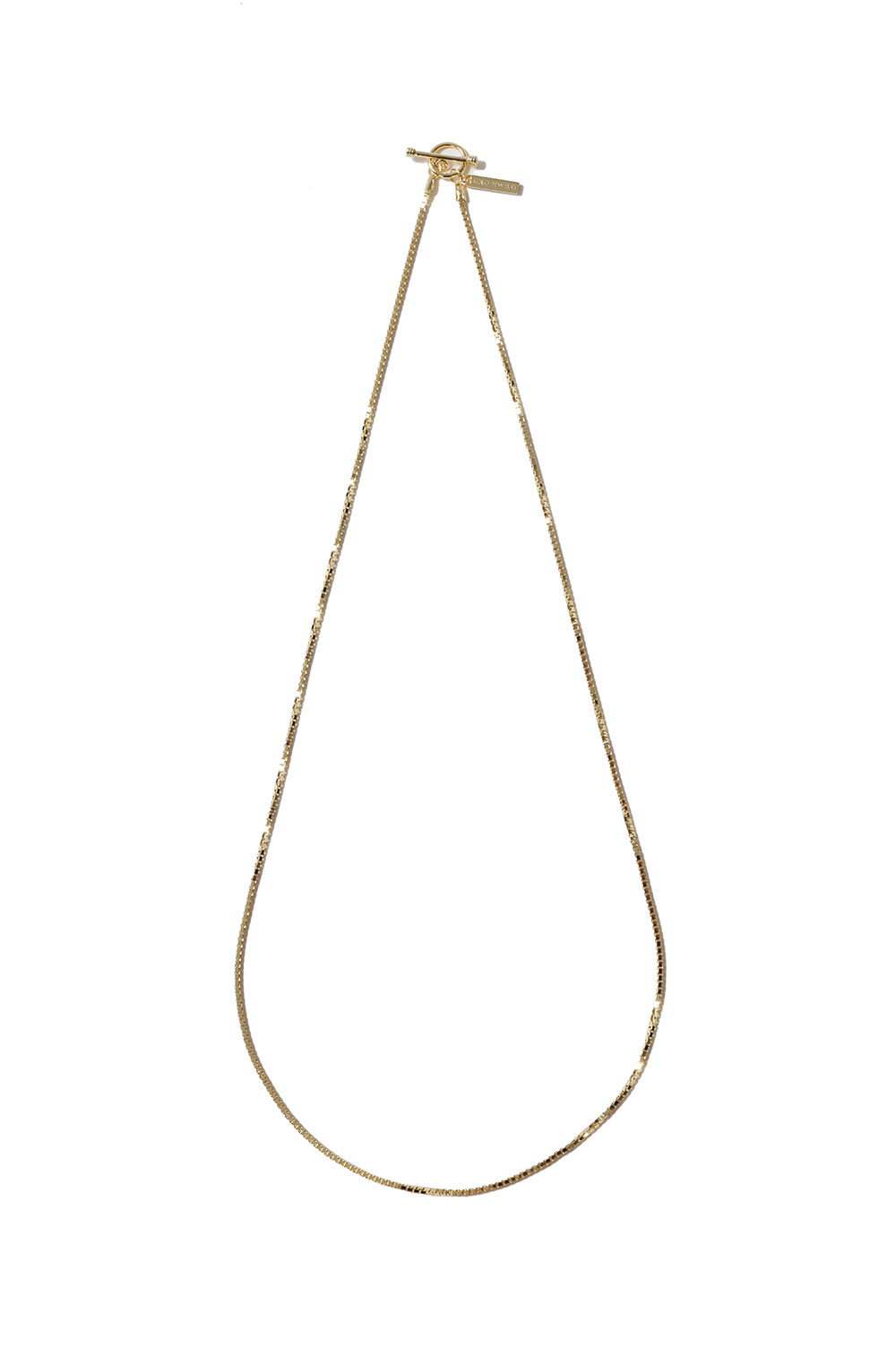 サイズ表　サイズ全長幅60cm60cm0.1cm商品情報商品名Venetian Link Necklace -60cm/Gold- (XON039-60G)素材silver925 18k coating取扱ショップ ZOETROPE by ...