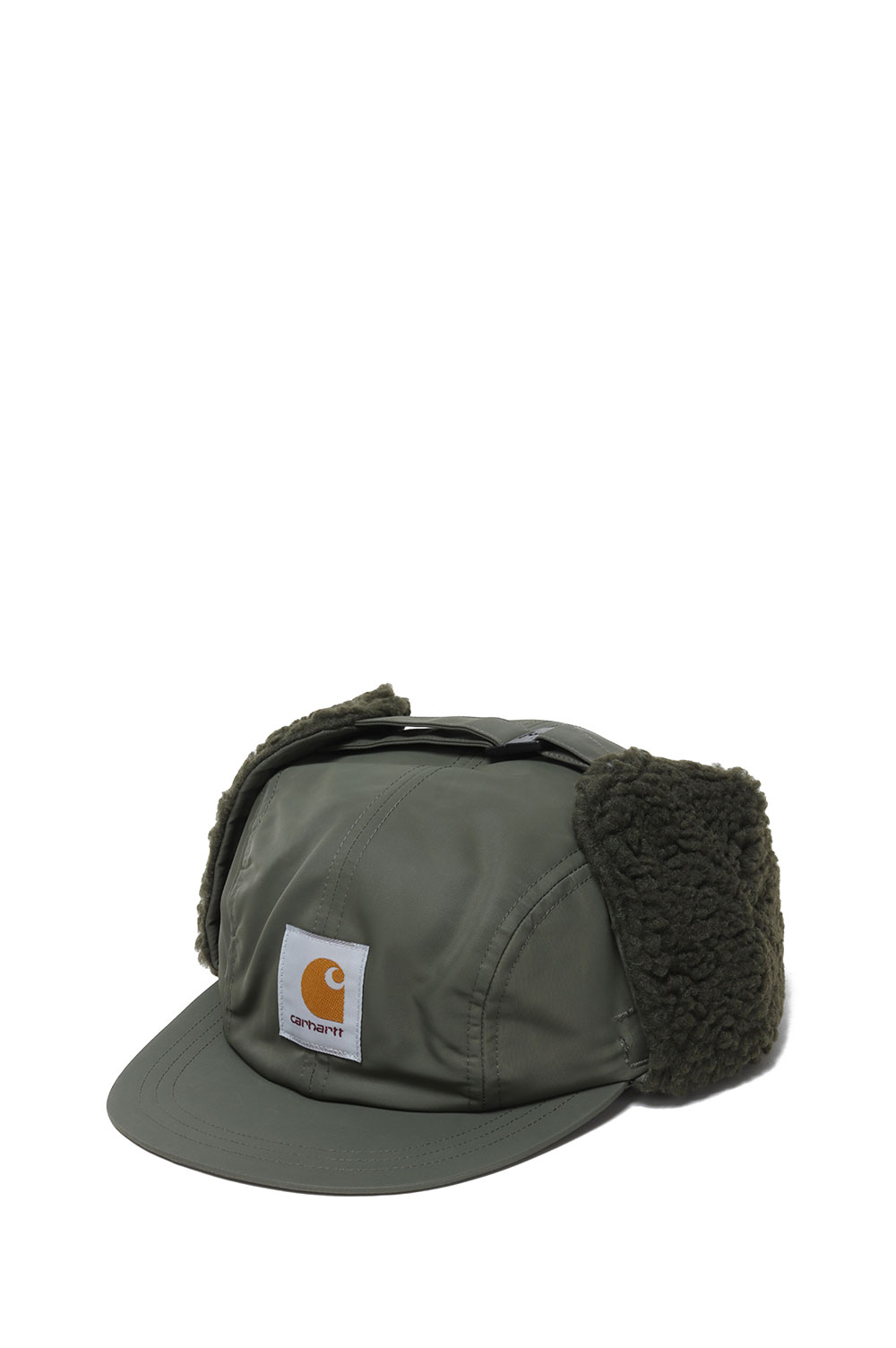 下記のカラーもご用意しておりますBlack サイズ表　サイズ高さツバ周囲ONE SIZE14cm6cm61cm商品情報商品名OLTERA EAR GUARD CAP / Cypress (I03540963XX)素材shell:nylon1...