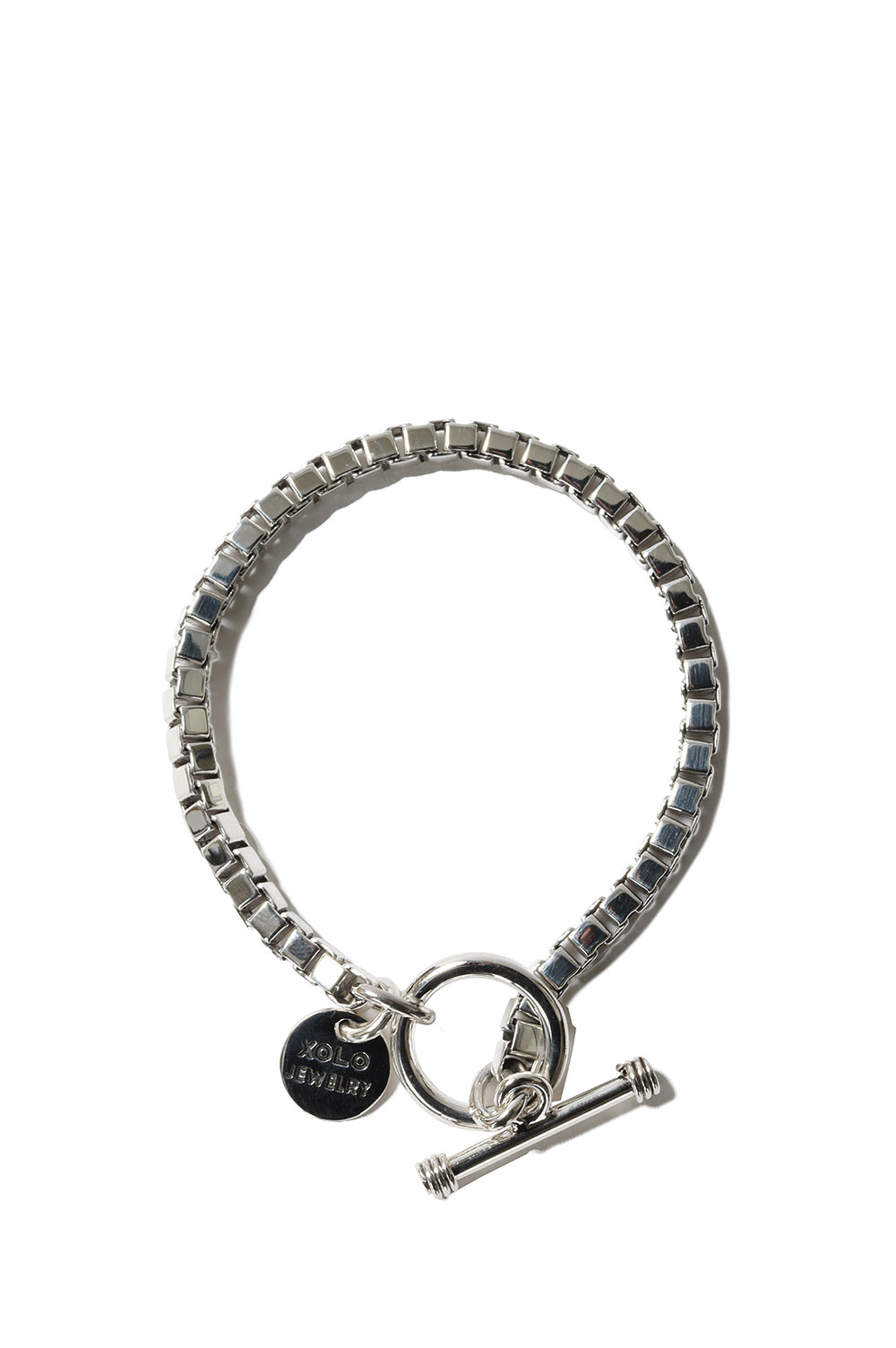 サイズ表　サイズ全長幅19cm19cm0.4cm商品情報商品名Venetian Link Bracelet -4mm- / Silver (XOB076-19)素材silver925取扱ショップ ZOETROPE by Intention（...