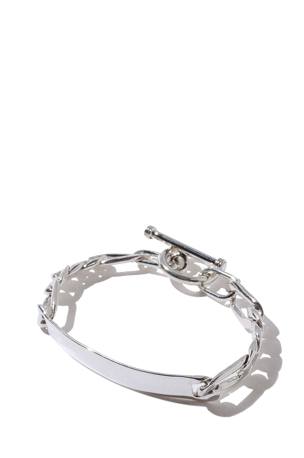 サイズ表　サイズ全長幅17cm18cm0.5cm商品情報商品名ID Figaro Link Bracelet -8mm- / Silver (XOB038-17)素材silver取扱ショップ ZOETROPE by Intention（ゾエ...