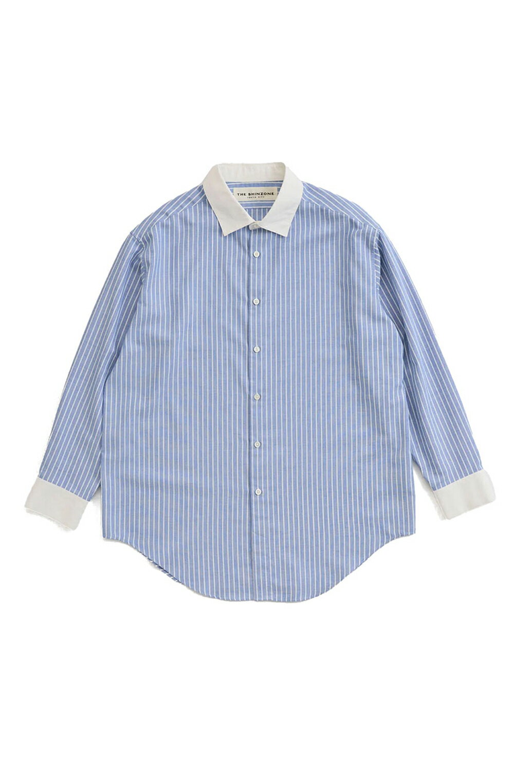 サイズ表　サイズ着丈身幅肩幅袖丈34－－－－3678cm63.5cm51cm59cm商品情報商品名CLERIC SHIRT - 83 BLUE (26SMSBL05)素材body:polyester51% cotton49% / other...
