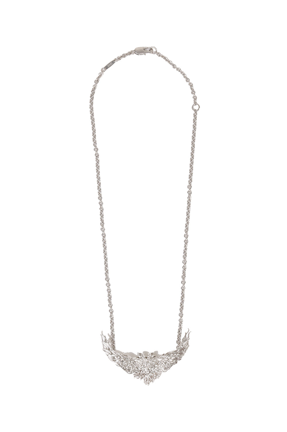 サイズ表　サイズ全長チェーン幅F49cm0.3cm商品情報商品名"Double-headed Eagle" Charm Necklace - SILVER (G17AC218)素材charm:brass / chain:brass取扱ショッ...