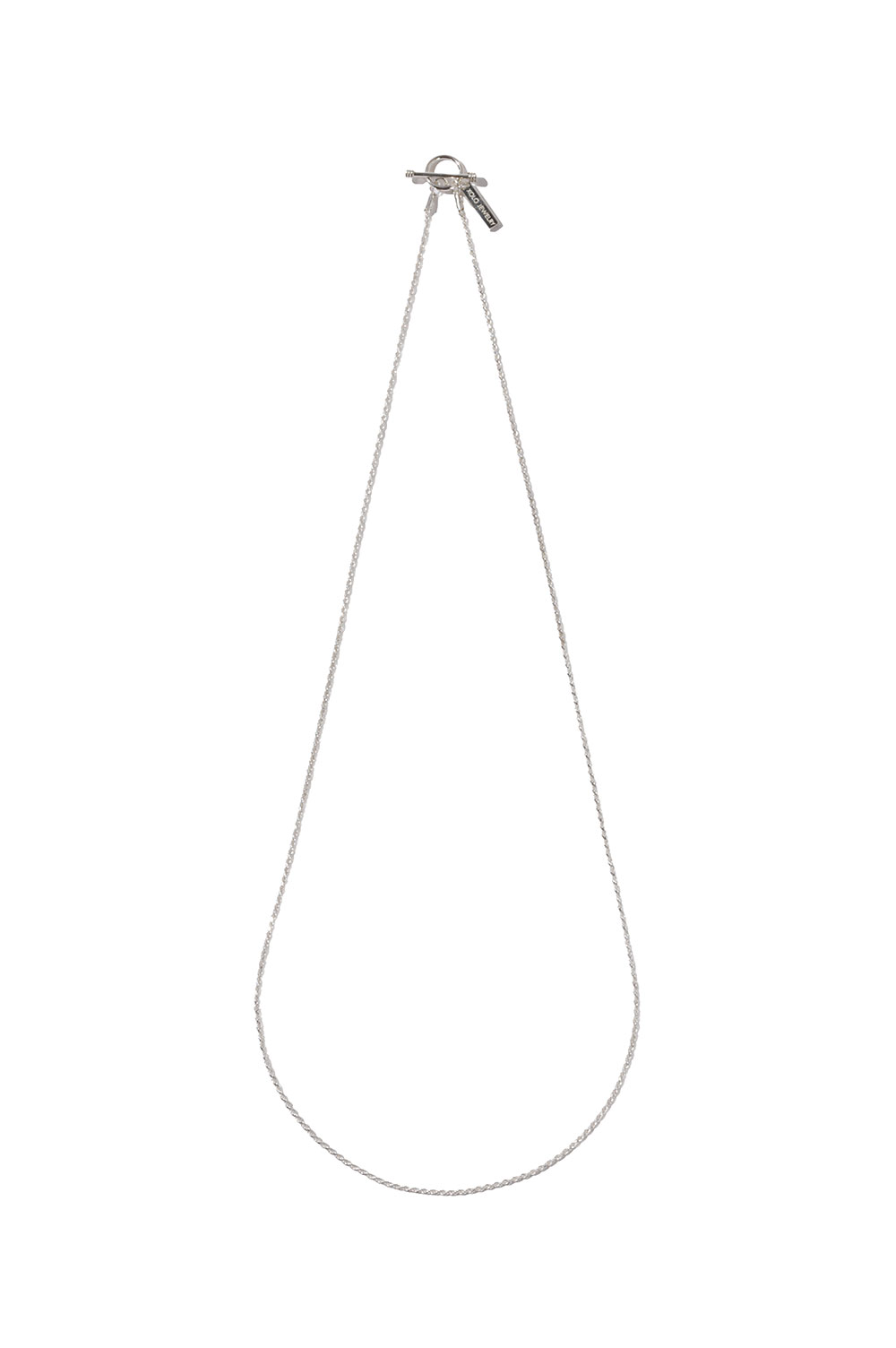 サイズ表　サイズ全長幅60cm60cm0.1cm商品情報商品名Tiny French Rope Link Necklace / Silver (XON042-60)素材silver925取扱ショップ ZOETROPE by Intentio...