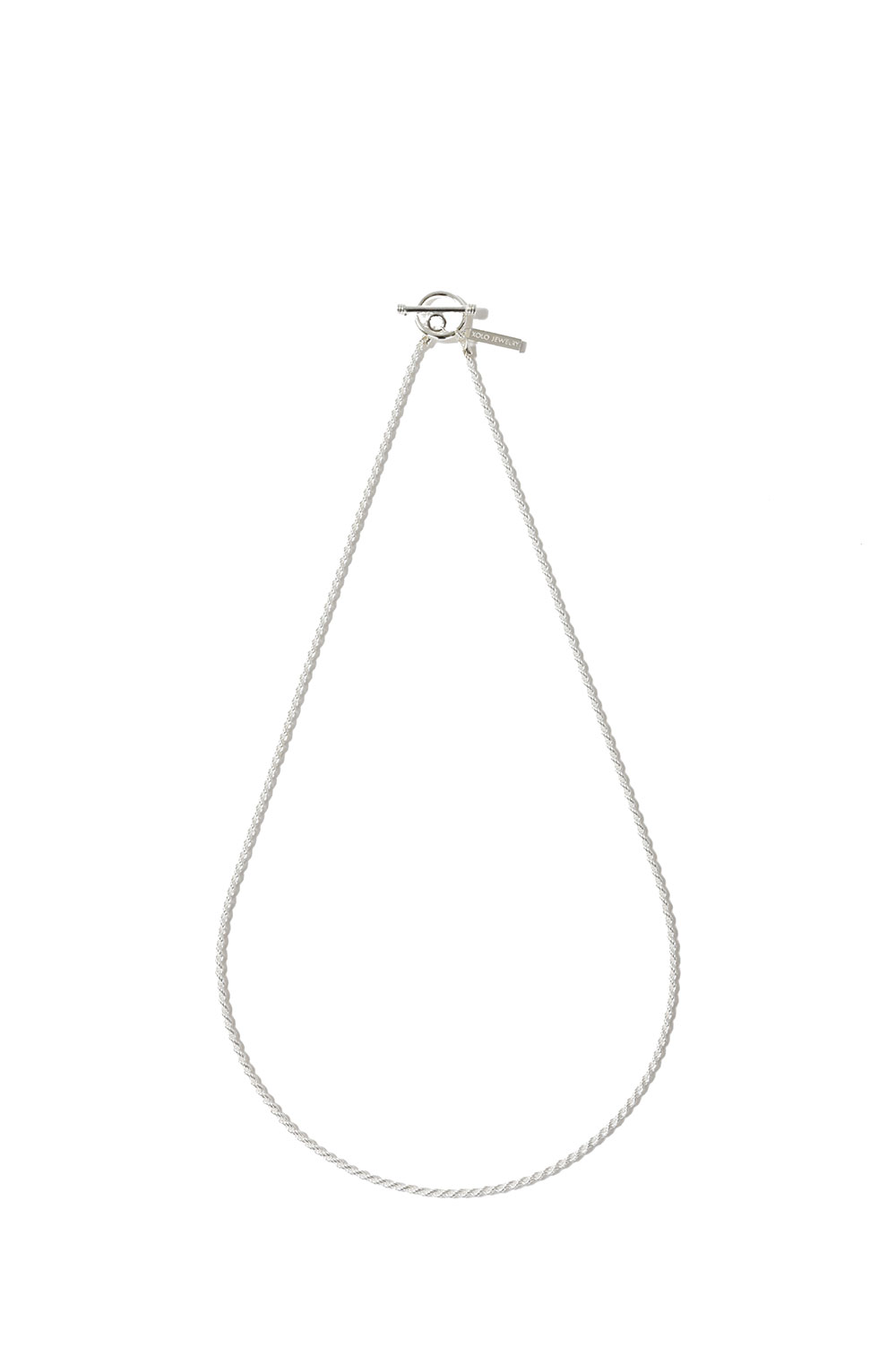サイズ表　サイズ全長幅50cm50cm0.1cm商品情報商品名French Rope Link Necklace / Silver (XON043-50)素材silver925取扱ショップ ZOETROPE by Intention（ゾエト...