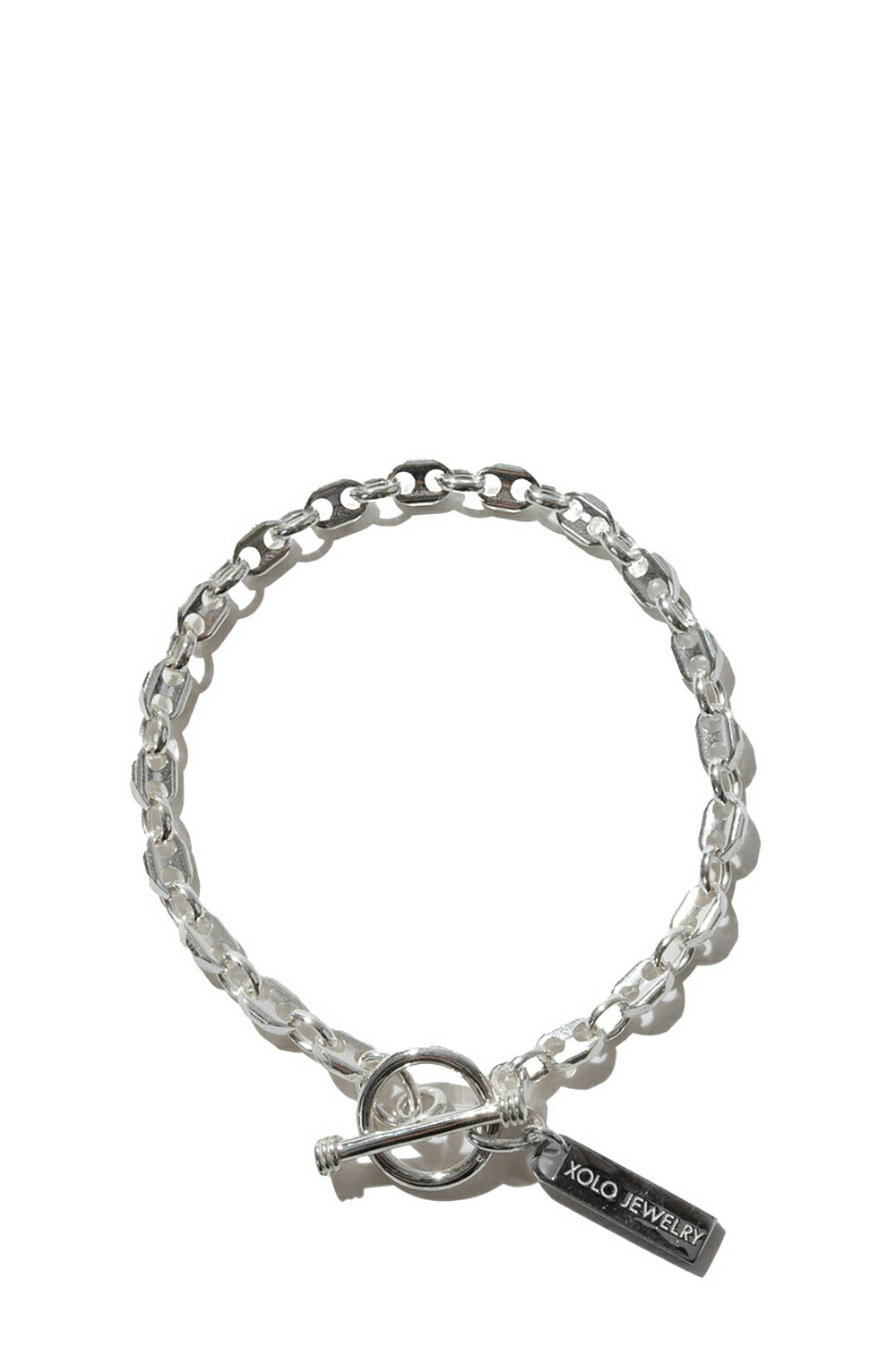 サイズ表　サイズ全長幅19cm19cm0.5cm商品情報商品名Cut Caviar Link Bracelet -5mm- / Silver (XOB127-19)素材silver取扱ショップ ZOETROPE by Intention（ゾ...
