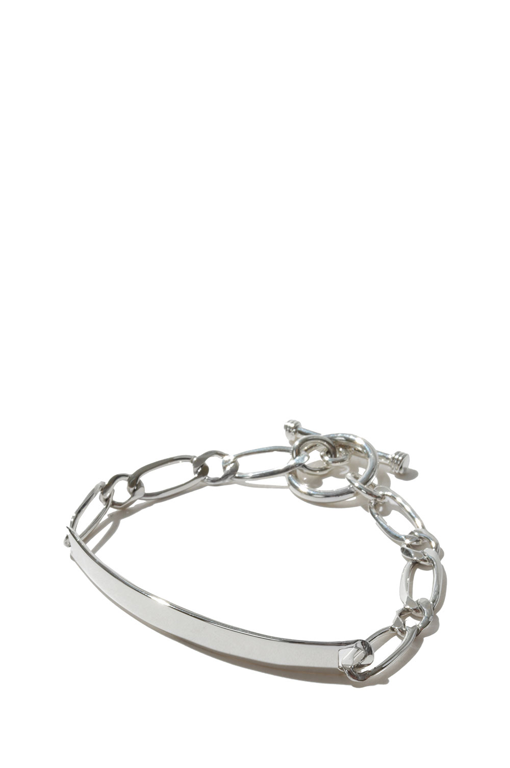 サイズ表　サイズ全長幅17cm17cm0.5cm商品情報商品名ID Oval Mutual Link Bracelet -6mm- / Silver (XOB039-17)素材silver925取扱ショップ ZOETROPE by Inte...