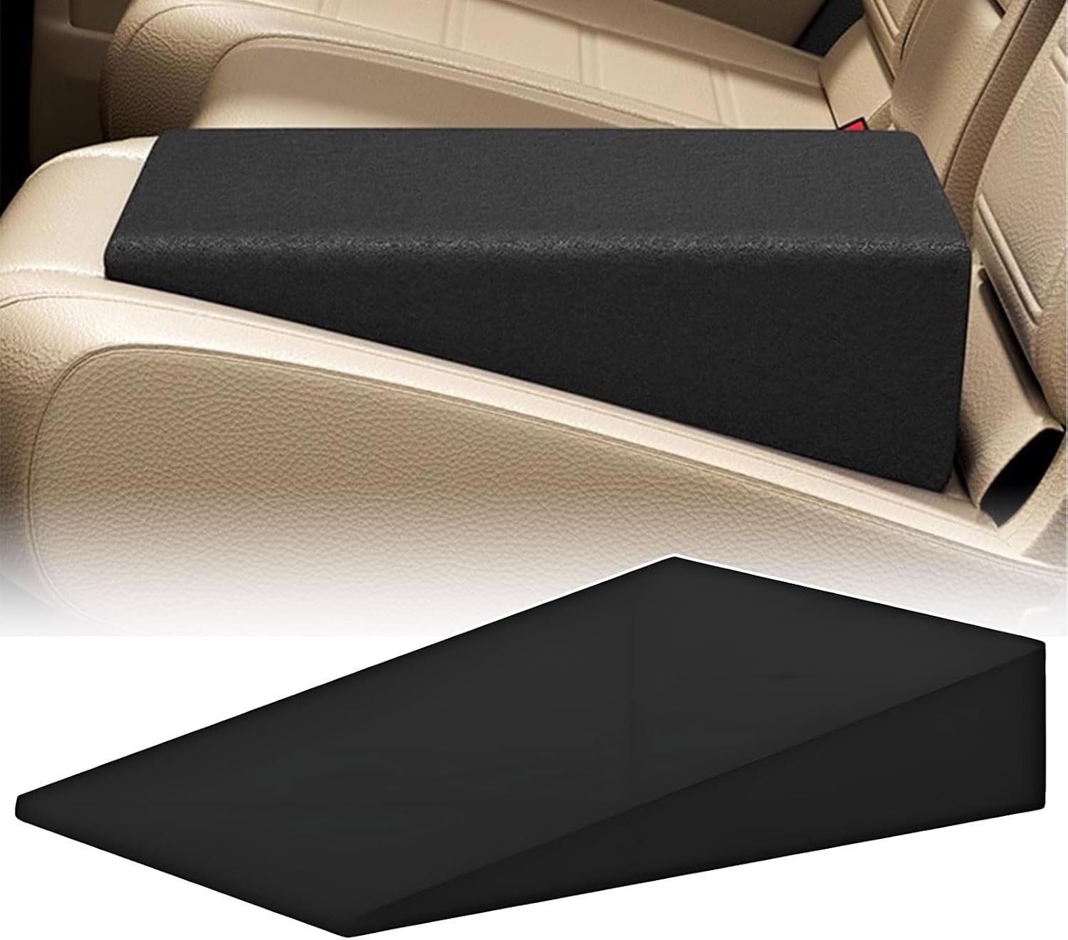この商品について シートの段差を一発解消する新発想の車中泊グッズ！簡単設置の車中泊ベッド＆車中泊マット！！ サイズ：35cm*37cm*高さ7cm 表面は耐摩耗で肌触りな生地を採用し、中に沈み込みをしっかり抑える硬質ウレタンを採用します さ...