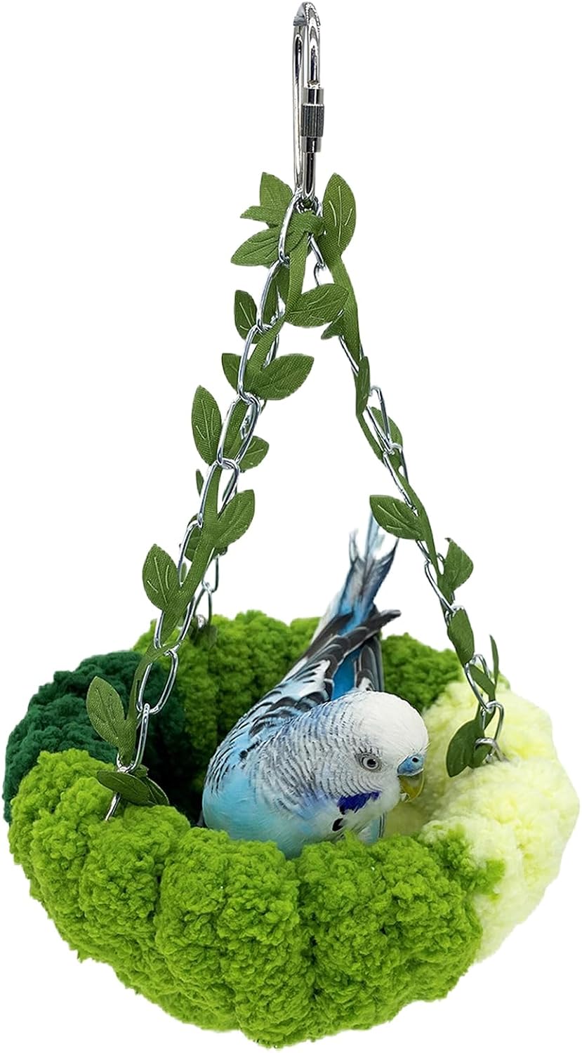 この商品について 【鳥 ハウス】可愛くて暖かい鳥の巣です。ペットが簡単に出入りすることが可能です。冬の季節に、小動物の理想的な睡眠場所または遊び場所になります。 【素材】鳥寝床はサンゴのフリース素材を採用して、ふわふわして柔らかくて、寒い時...