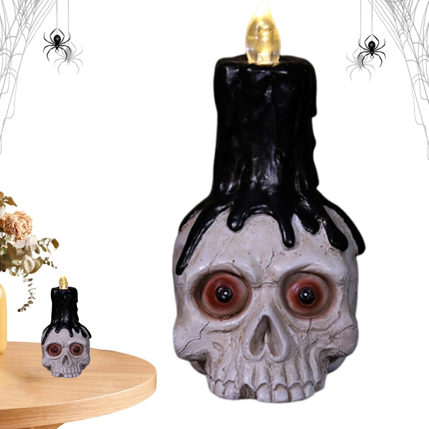 【絶妙な職人技】当社のライトアップスカルデコレーションは細部にまでこだわって細心の注意を払って作られており、ゲストを驚かせる真に不気味な効果をもたらします。 【幅広い適用性】 ハロウィンを超えて装飾を強化します。当社のライトアップ スカル ...