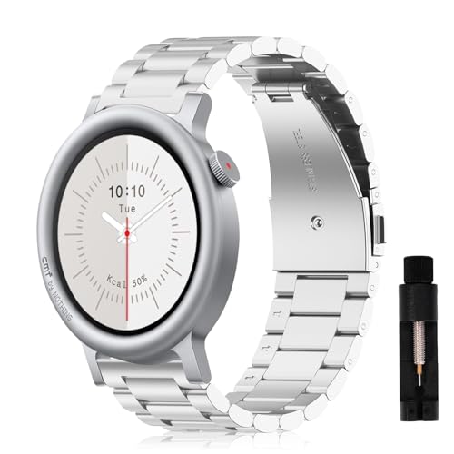 ■商品説明■ CMF by Nothing Watch 3 Pro (2025) / Pro 2 / Pro 対応 交換ベルト ステンレス製 金属ベルト 隙間のない設計 ビジネス風 調整工具付き 交換バンド (シルバー) 対応機種 ステンレ...