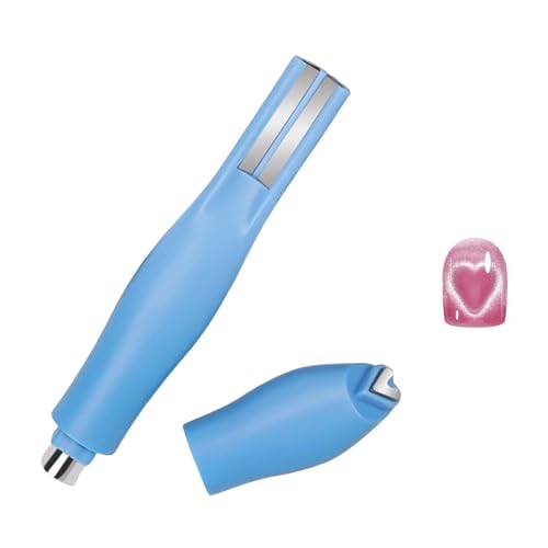 ■商品説明■ ネイル マグネット ネイルアートキット 3WAY キャッツアイ専用磁石ツール 磁気 超強力 猫の目のような効果 ジェルネイル マグネット 筆 diy 家庭用 初心者 3Dネイル ネイル用品 (1本、ダークブルー) セット内容：...