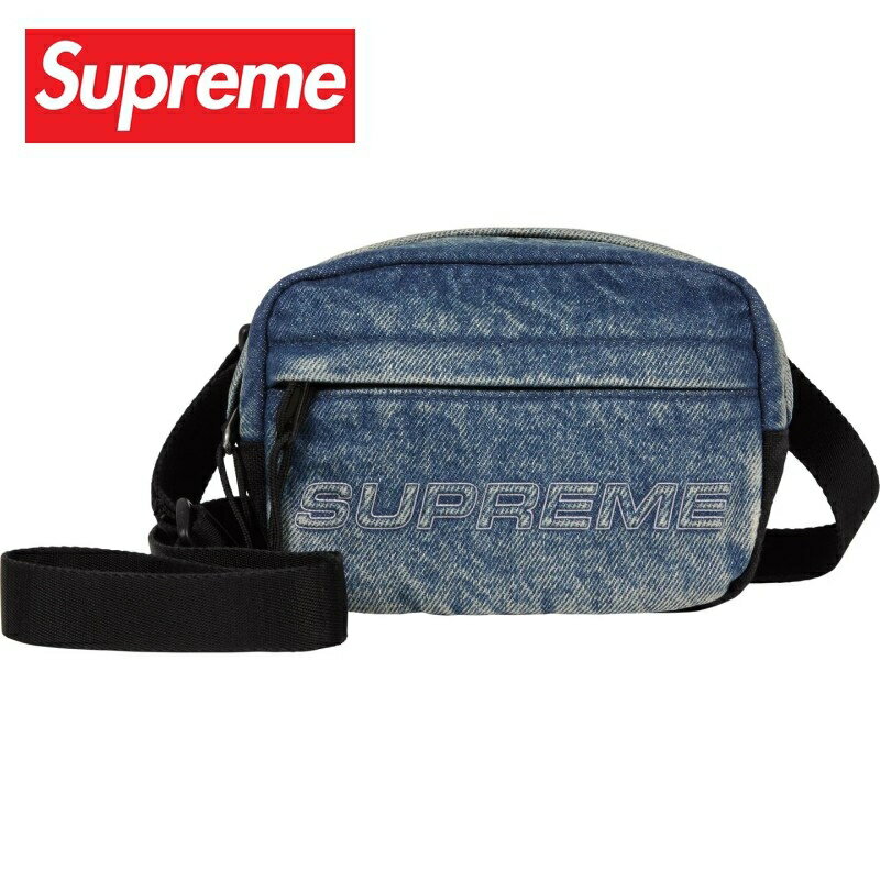 ■サイズ：Free 約H12cm x W17cm x 約D6cm ■カラー：[Washed Indigo]■表地コットン100% 裏地ナイロン100%Supreme シュプリームDenim Mini Shoulder Bagデニム ミニ シ...