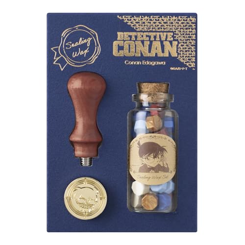 名探偵コナン名探偵コナン/-/SLW-007・Style:名探偵コナン・パッケージ個数:1・コナンはターゲットスコープの印面デザインとキャラクターをイメージしたワックスビーズがセット・素敵なお手紙の封に使われている、蝋を溶かした上品なモチー...