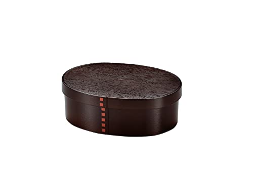 一段弁当 小ダークブラウン/小/30295・パッケージ個数:1・サイズ:159x117x54mm・本体重量:230g・素材・材質:本体:PET.A 仕切:PP・生産国:日本・電子レンジ対応可