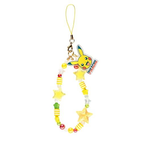ピカチュウピカチュウ/19.5センチメートル/WA-PM15・スマホケースなどに付けてかわいい！ポケットモンスターデザインのビーズストラップです。・カラフルビーズがポケモン達のイメージカラーとリンクし、とっても可愛い！・ビーズストラップに手...