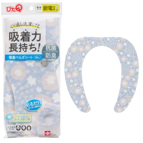 通常・柄柄ブルー(あじさい)/10×40.5×0.3cm/BB-483・Color:柄ブルー(あじさい)Size:10×40.5×0.3cm・パッケージ個数:1・サイズ:10×40.5×0.3cm・便座にのせるだけ、取りつけ簡単な「ぴたQ」...