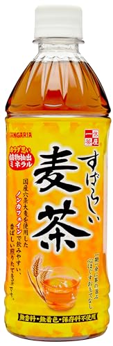 麦茶-/500ミリリットル (x 24)/-・Style:麦茶・パッケージ個数:1・原材料:麦茶(国産) 野生植物抽出ミネラル ビタミンC・内容量:500ml・カロリー:【100mlあたり】エネルギー0kcal・商品サイズ(高さx奥行x幅)...